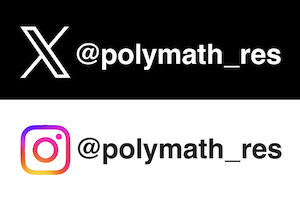 InstagramとXの公式アカウントを開設しました | ポリマスリサーチ